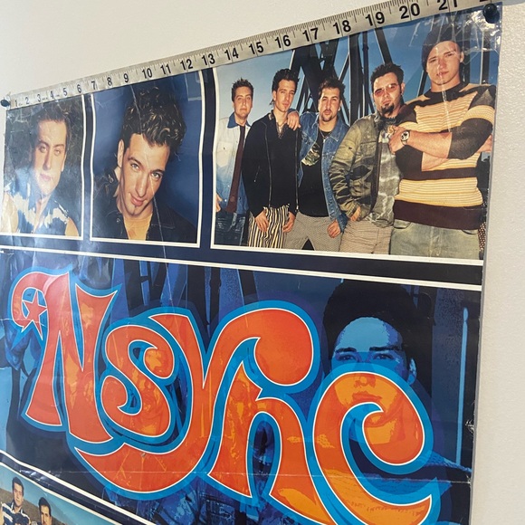 Vintage | Art | Vintage Y2k Nsync Collectible Band Poster | Poshmark